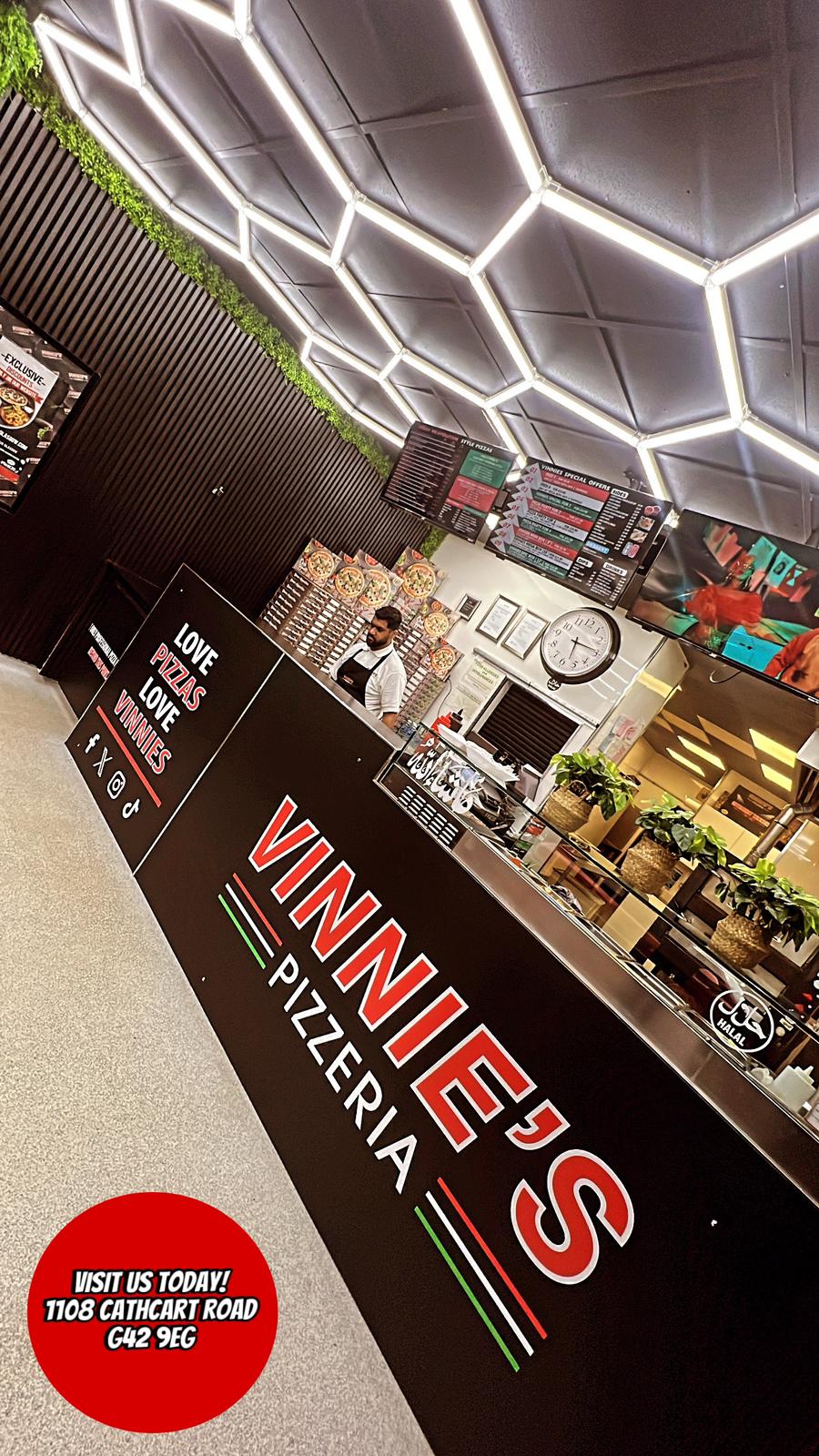 Vinnies Pizzeria – Order Pizza Delivery Glasgow
